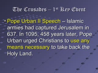 Crusades & Black Plague | PPT