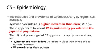 3CS.pptx cardiac sarcoidosis cardiac sarcoidoisi | PPTX