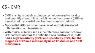 3CS.pptx cardiac sarcoidosis cardiac sarcoidoisi | PPTX