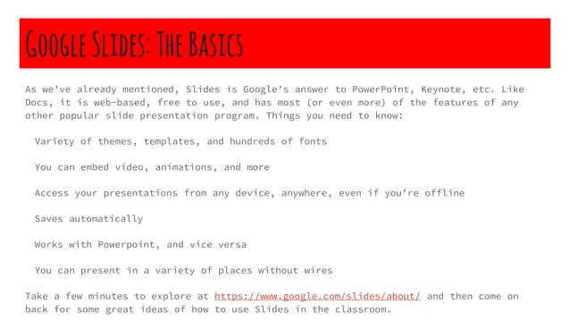 3 c's google slides | PPT