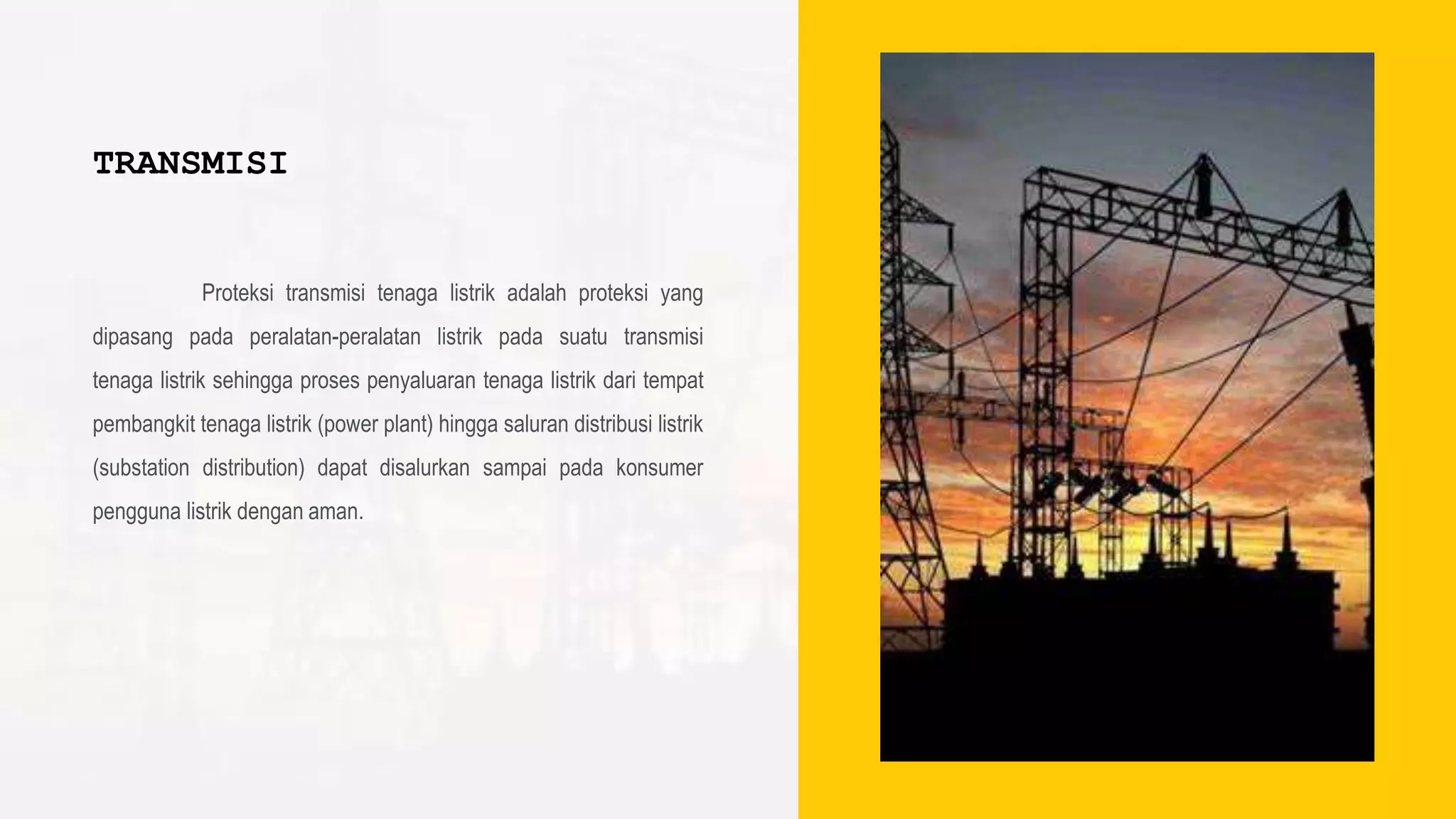 PROTEKSI SISTEM TENAGA LISTRIK | PPTX