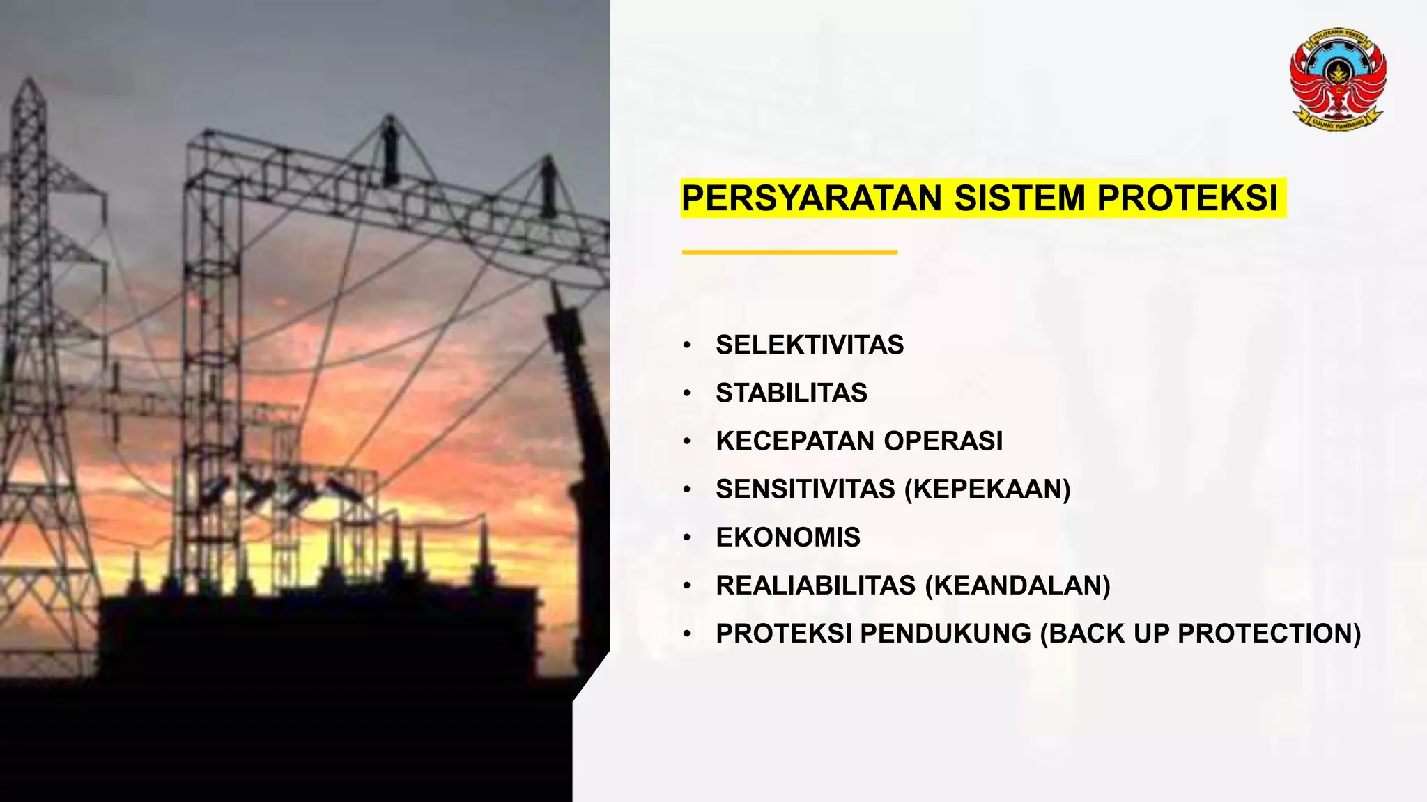 PROTEKSI SISTEM TENAGA LISTRIK | PPTX
