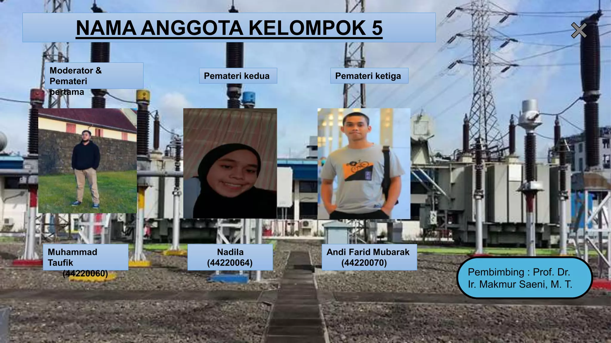 OPERASI SISTEM TENAGA LISTRIK | PPTX