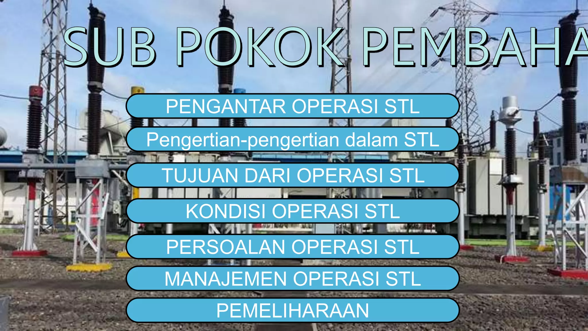 OPERASI SISTEM TENAGA LISTRIK | PPTX