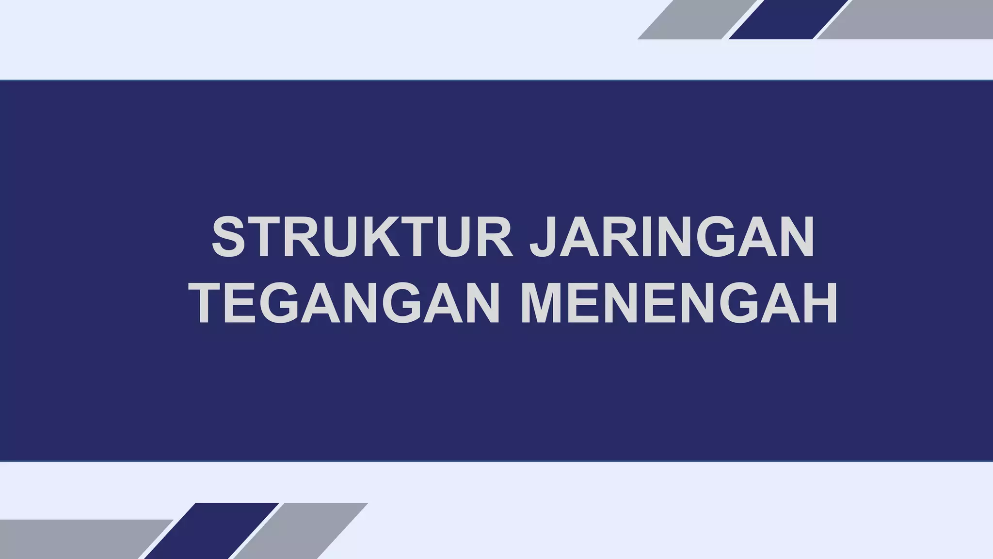 JARINGAN TEGANGAN MENENGAH 20 KV | PPTX