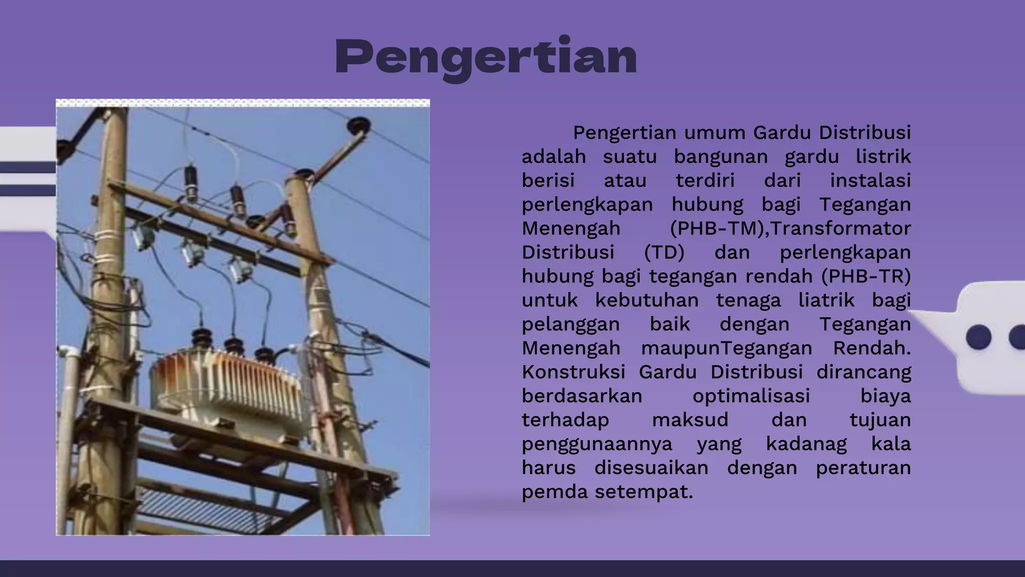 GARDU DISTRIBUSI TENAGA LISTRIK 20 KV/380 V | PPTX