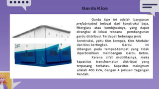 GARDU DISTRIBUSI TENAGA LISTRIK 20 KV/380 V | PPTX