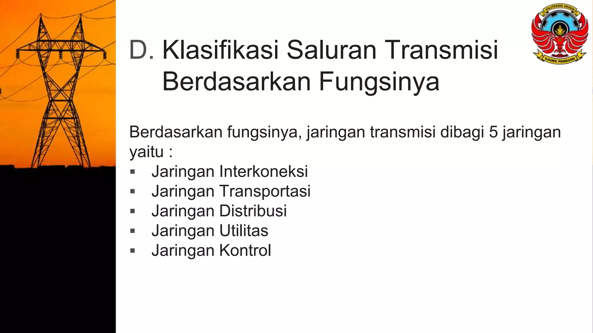 TRANSMISI TENAGA LISTRIK 150 KV | PPTX