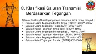 TRANSMISI TENAGA LISTRIK 150 KV | PPTX