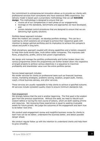 3C Think Tank Factsheet | PDF
