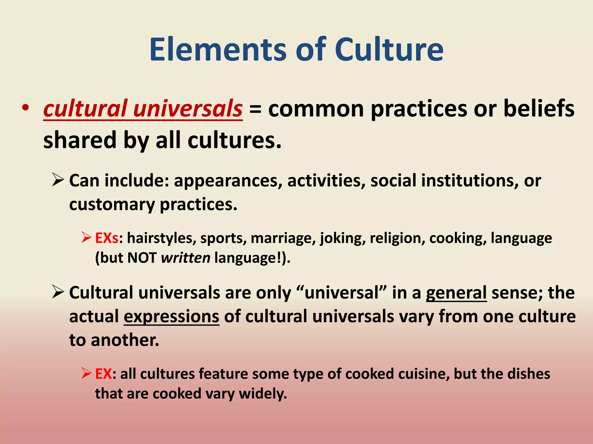 Week 2: Culture | PPTX