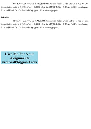 3CuSO4 + 2Al == 3Cu + Al2(SO4)3 oxidation states.pdf