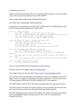 3CX Basic Notes | PDF