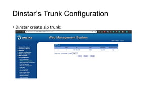 3CX and Dinstart Configuration | PPTX