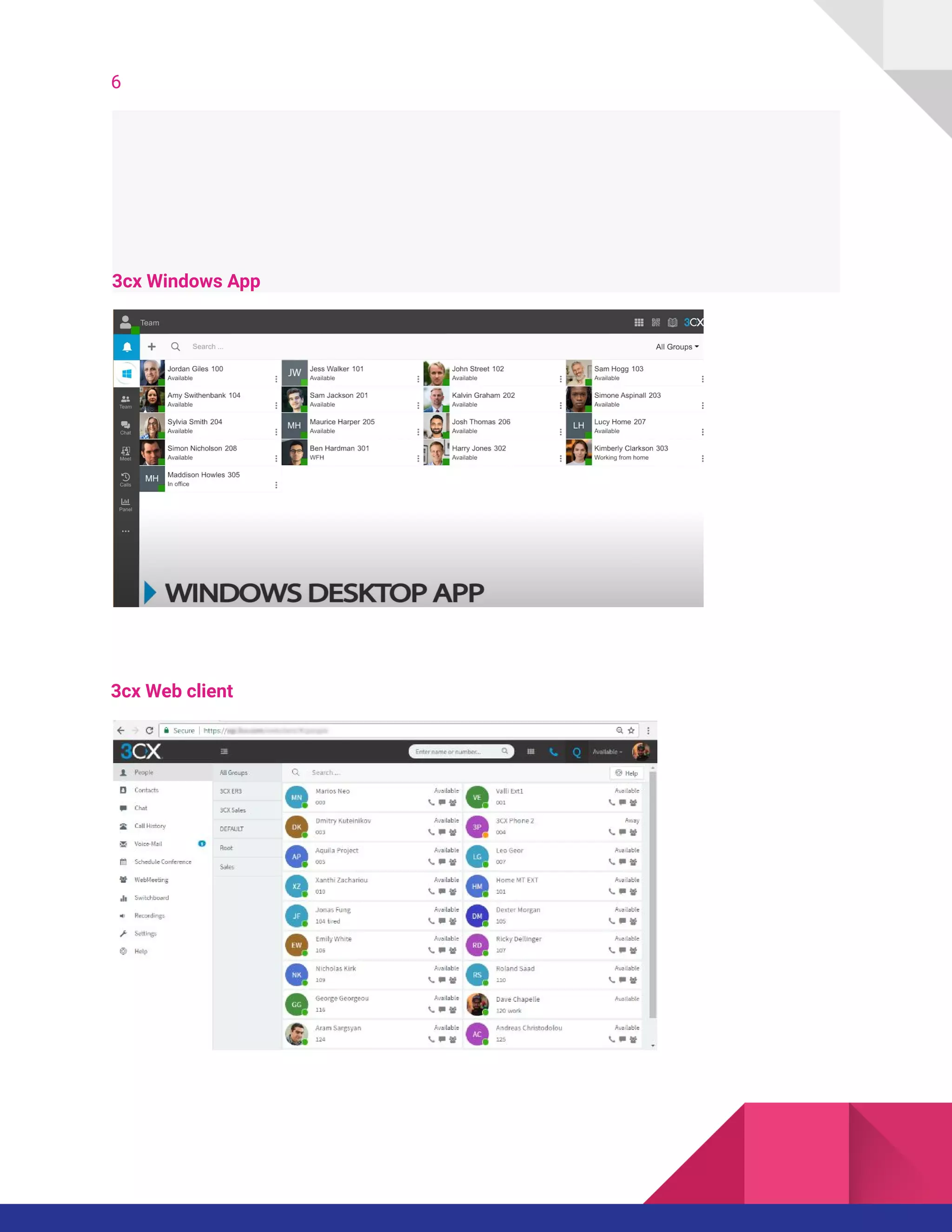 Techbot 3cx Partner - 3cx Features | PDF