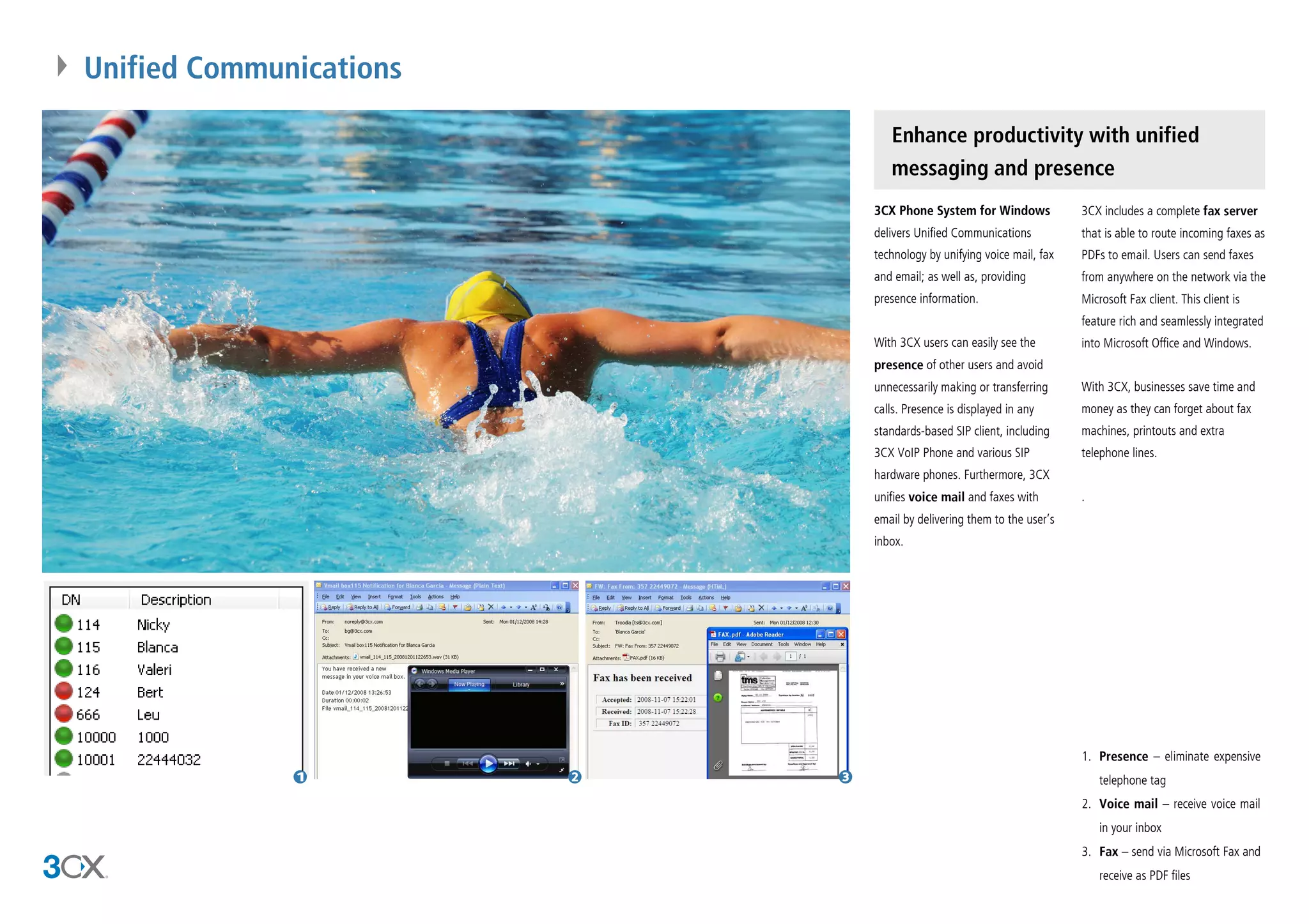 3 Cx Phone System Brochure | PDF