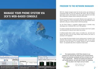 3cx phone system brochure | PPT