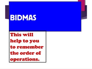 3d. order of operations | PPT