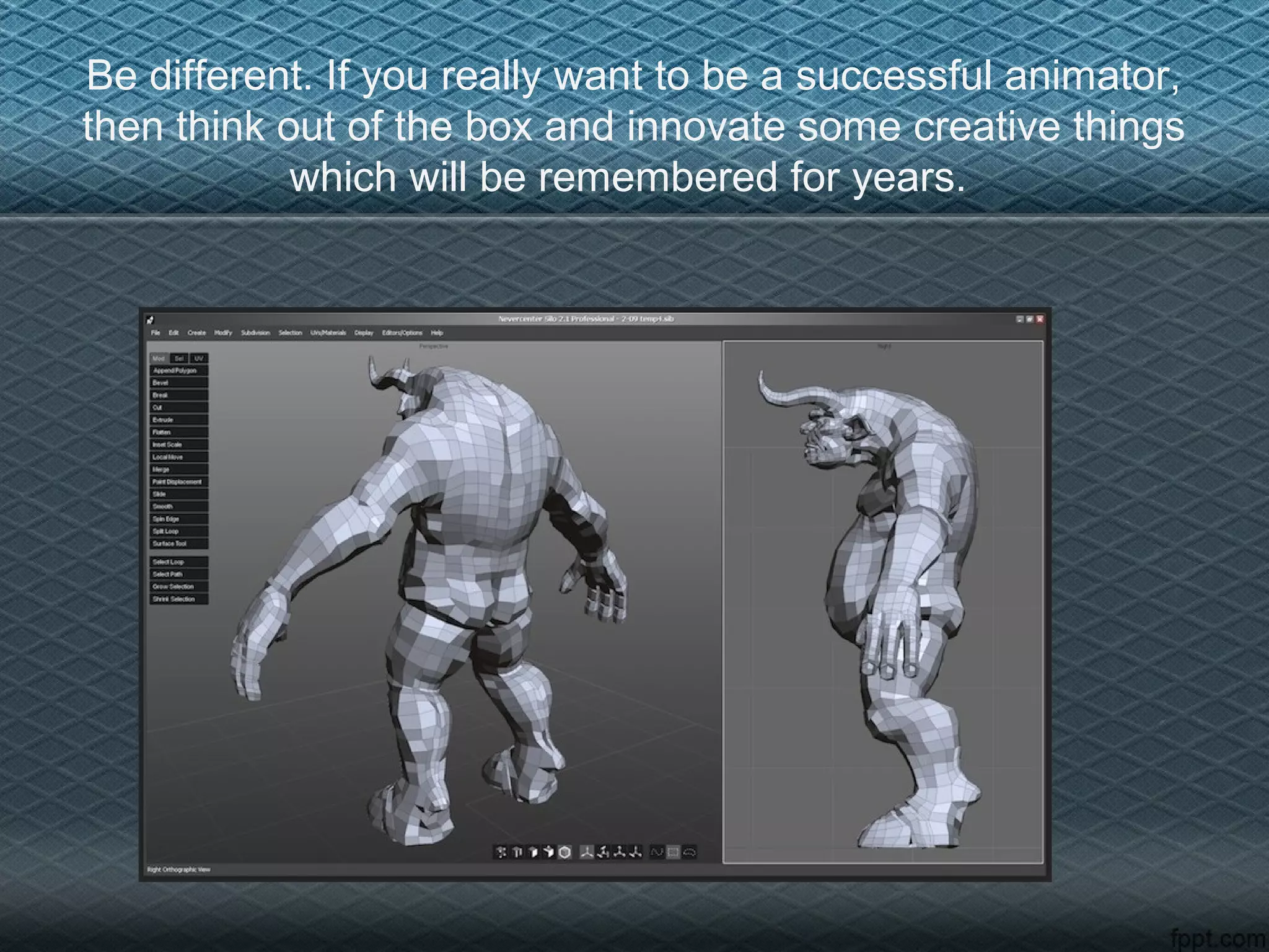 Basics of 3D Modelling | PPT
