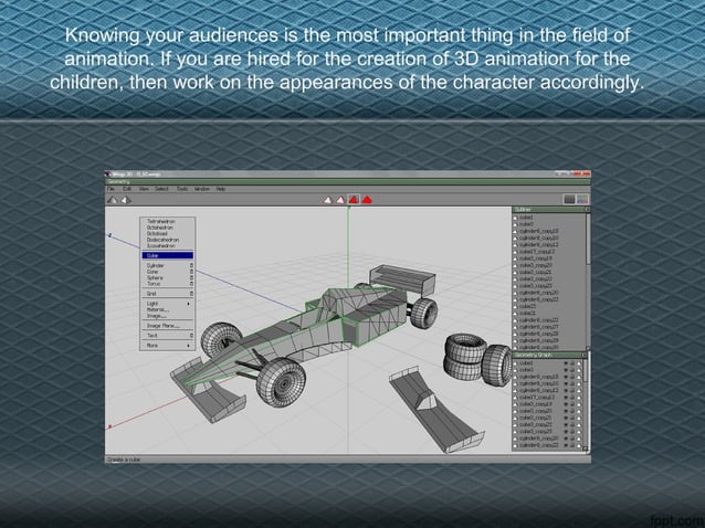 Basics of 3D Modelling | PPT