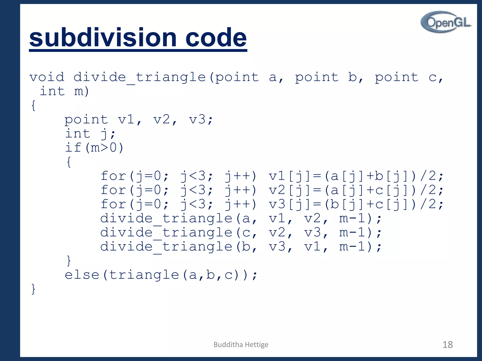 OpenGL 3D Drawing | PDF