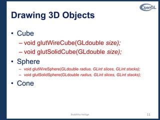 OpenGL 3D Drawing | PDF
