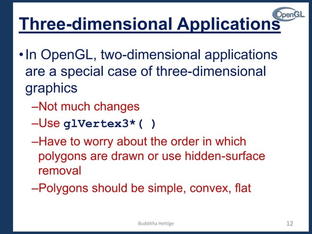 OpenGL 3D Drawing | PDF