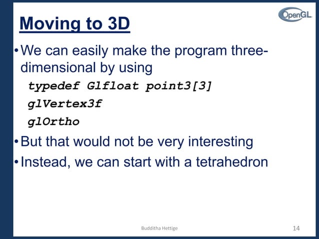 OpenGL 3D Drawing | PDF