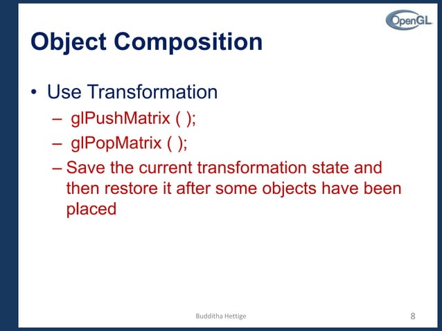 OpenGL 3D Drawing | PDF