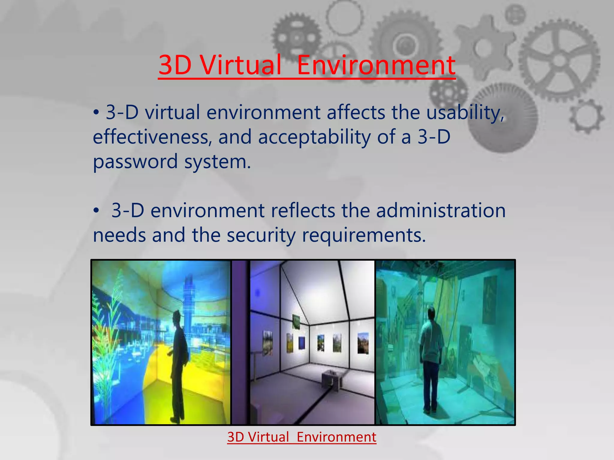 3D Password and its importance | PPT