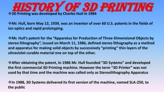 3D Printing | PPT