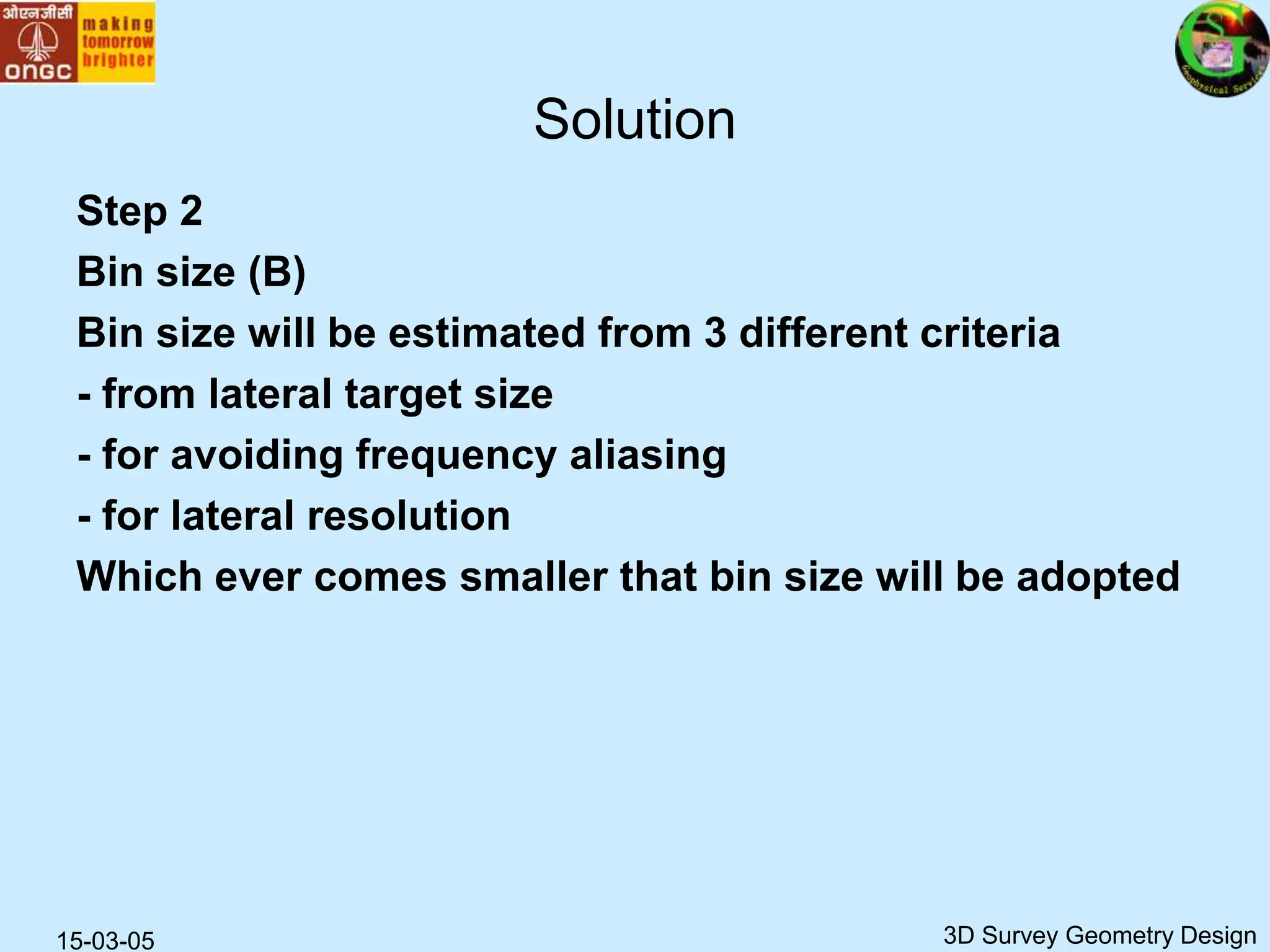 3D seismic data acqusition for subsurface | PPT