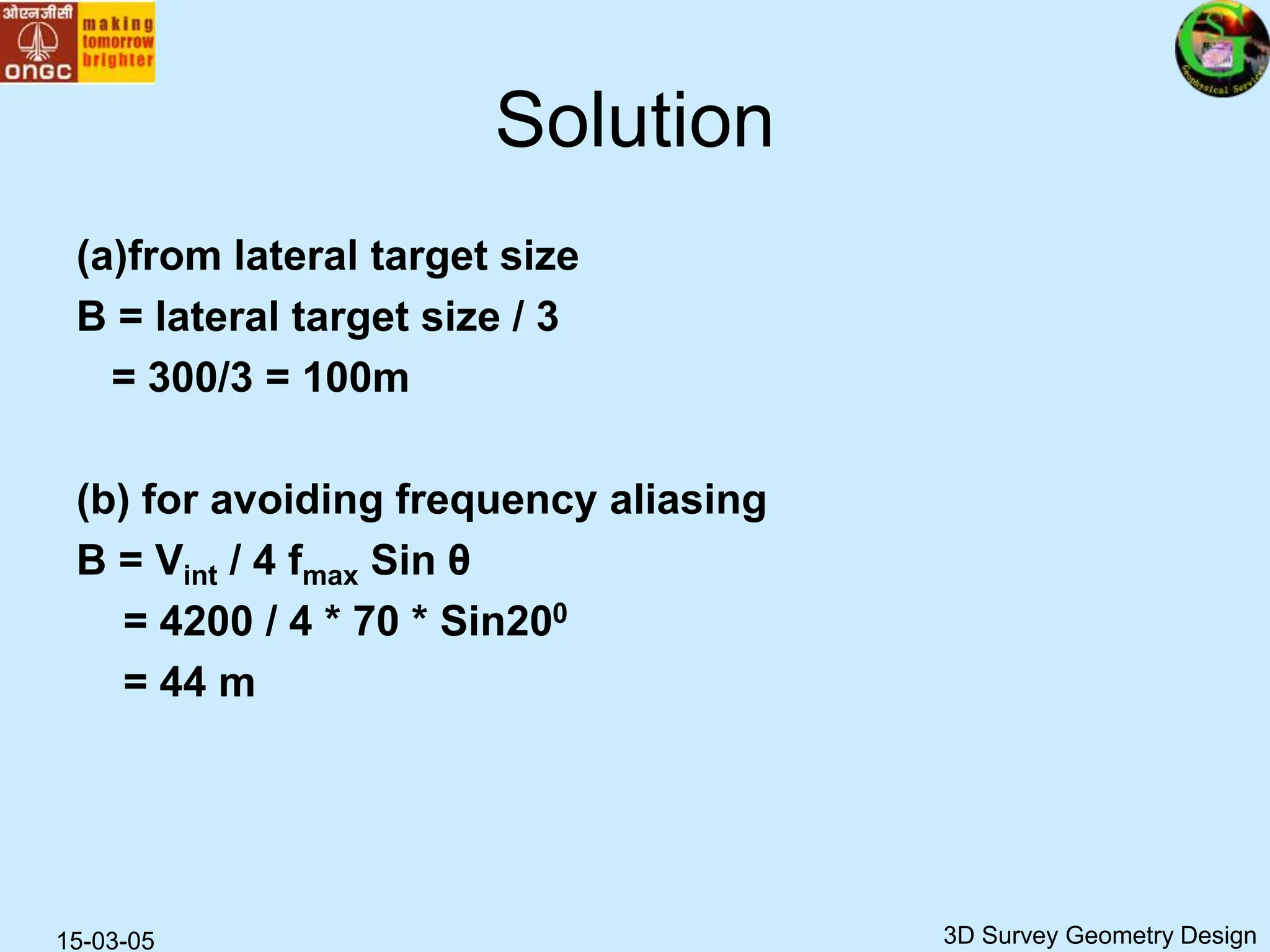 3D seismic data acqusition for subsurface | PPT