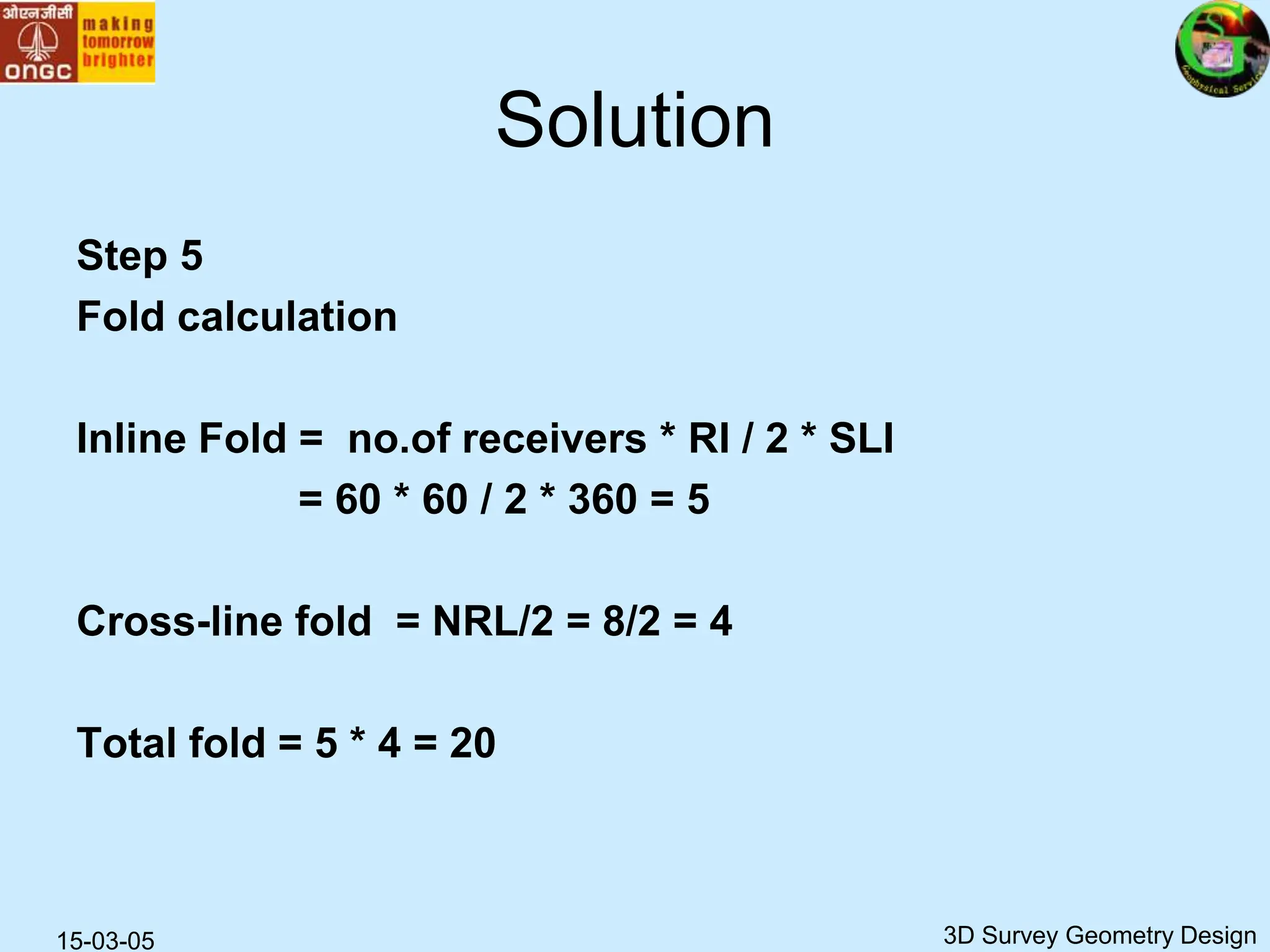 3D seismic data acqusition for subsurface | PPT