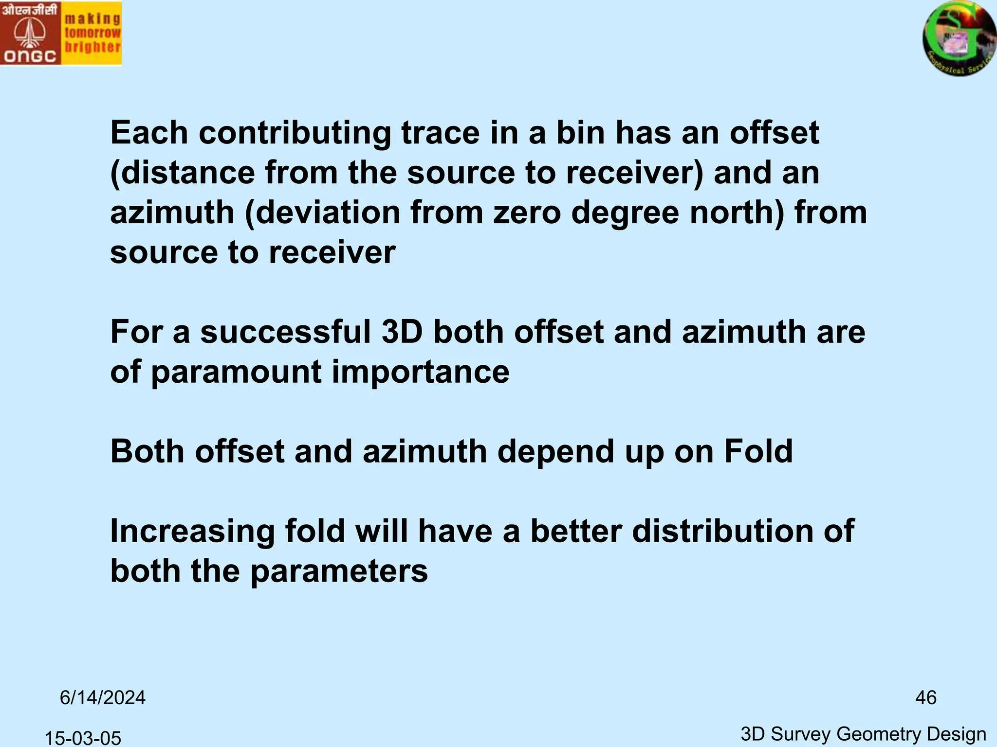 3D seismic data acqusition for subsurface | PPT
