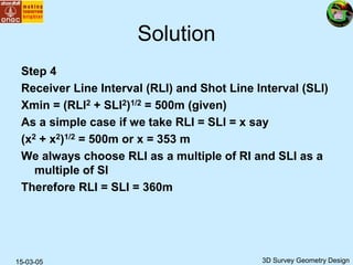 3D seismic data acqusition for subsurface | PPT