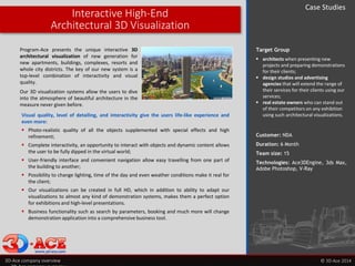 3D-Ace - 3D modeling, animation, visualization | PDF