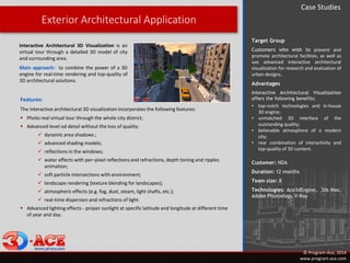 3D-Ace - 3D modeling, animation, visualization | PDF