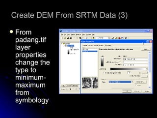 3D Analyst - Watershed, Padang | PPT