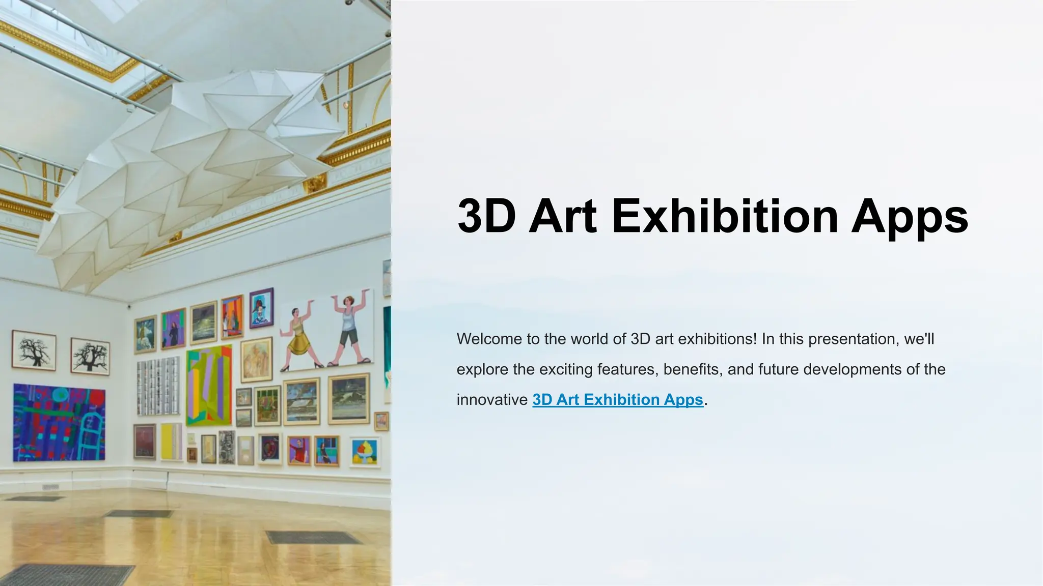 3D Art Exhibition Apps | PDF | 3-D Graphics | Computer Software and Applications