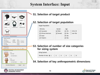 Development of Headforms and an Anthropometric Sizing Analysis System ...