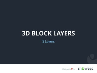 3D-Block-Layers-Showeet(standard).pptx for | PPTX