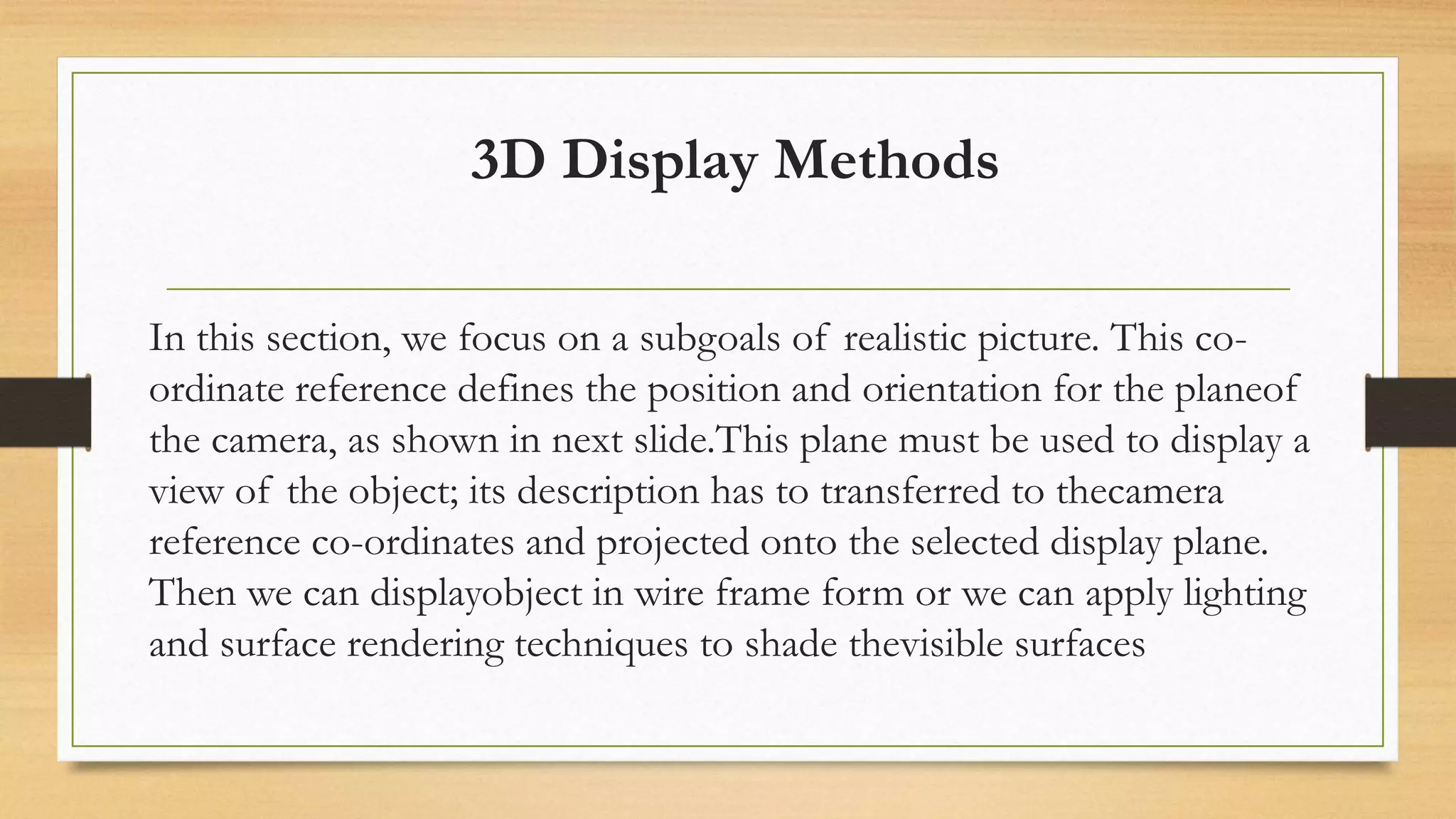 3 d display-methods | PPTX