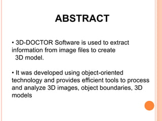 3D- Doctor | PPTX