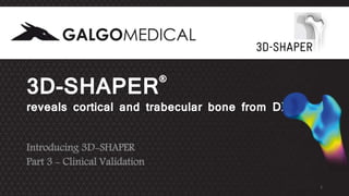 3D-DXA Technology - 3D-SHAPER(r) Software: clinical application | PPTX ...