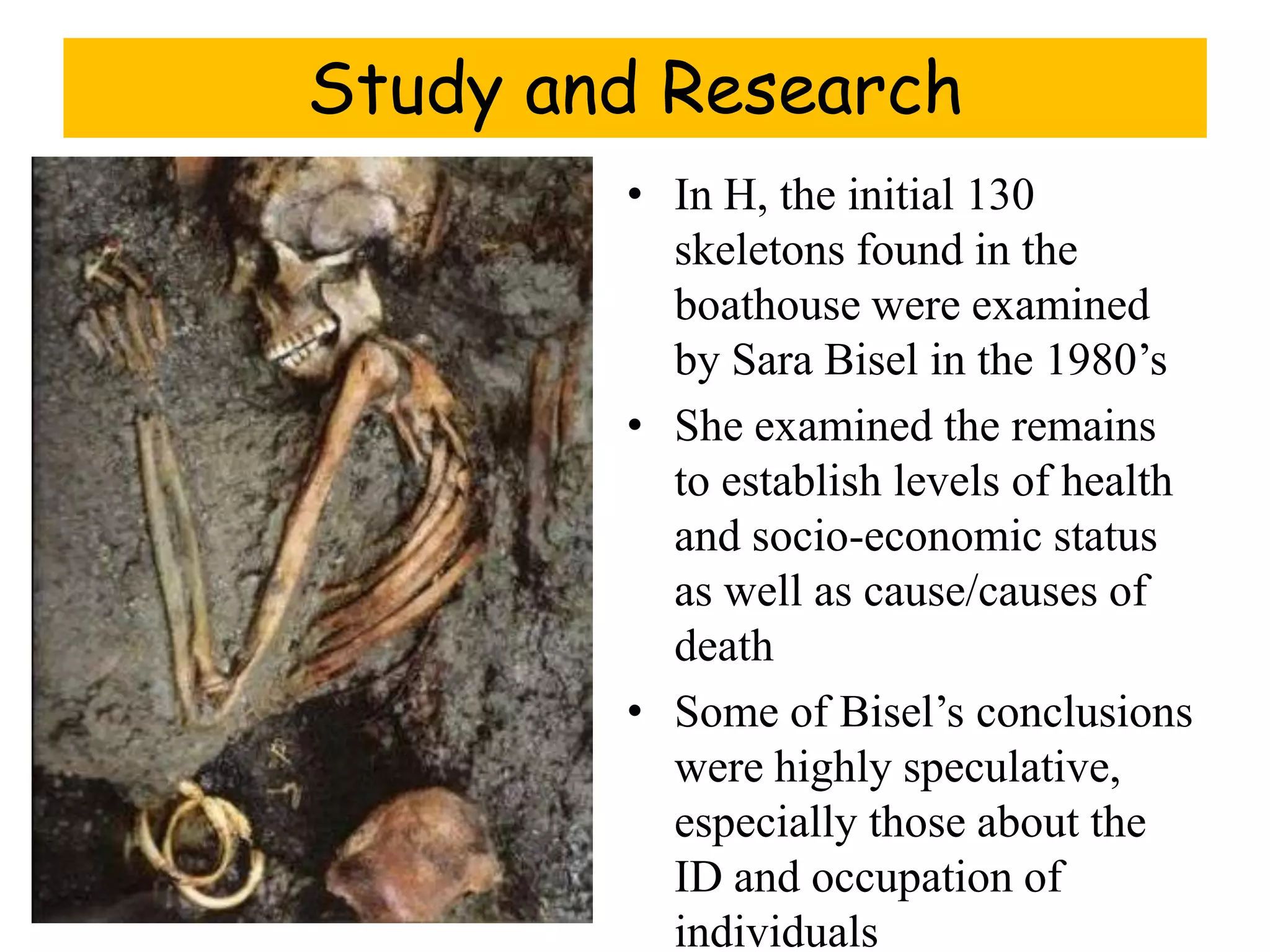 3d. ethical issues the study of human remains | PPTX