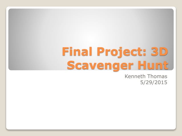 3 d final-project | PPT