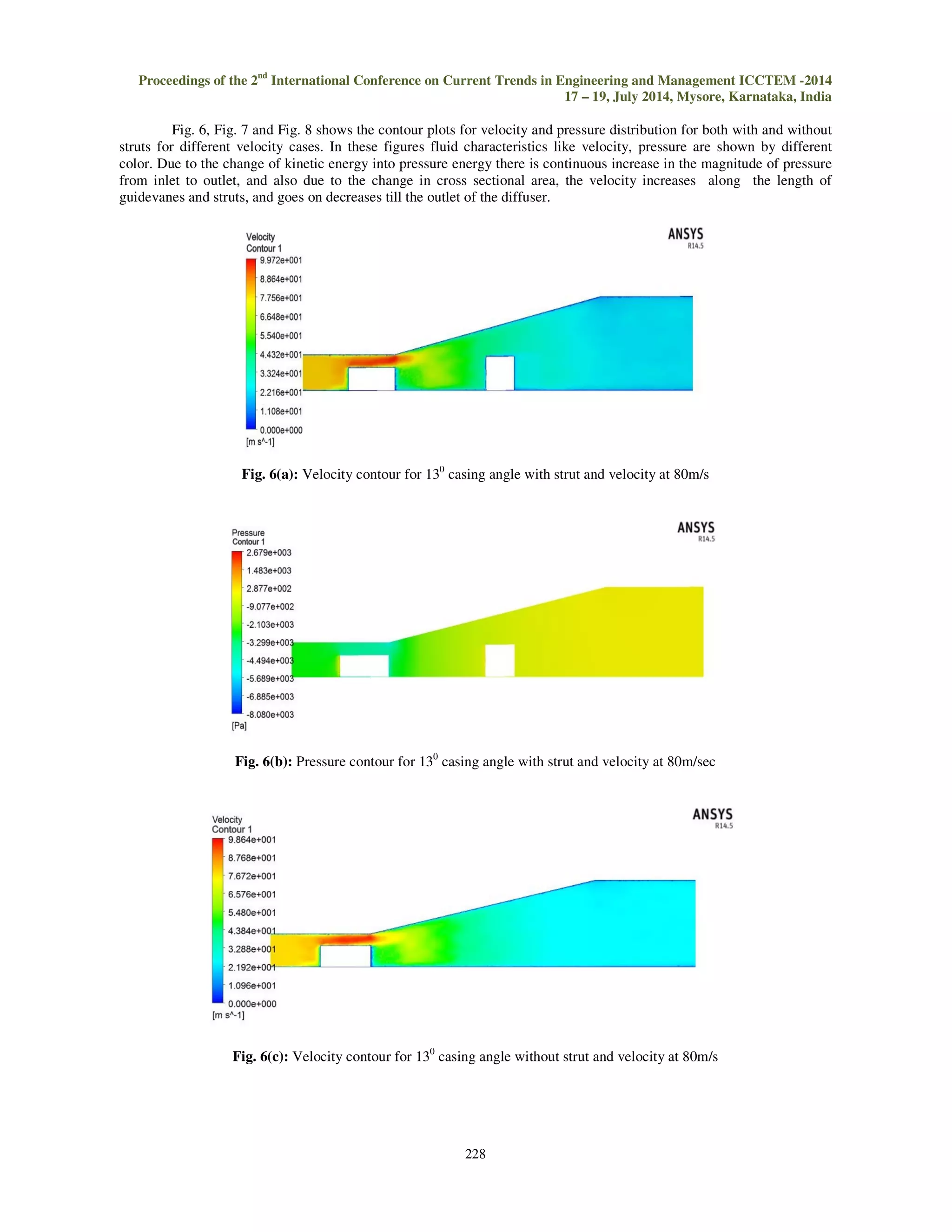 3D FLOW ANALYSIS OF AN ANNULAR DIFFUSER WITH AND WITHOUT STRUTS | PDF