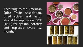 3d - Food Preparation Basics _ Seasonings and Flavorings.pptx