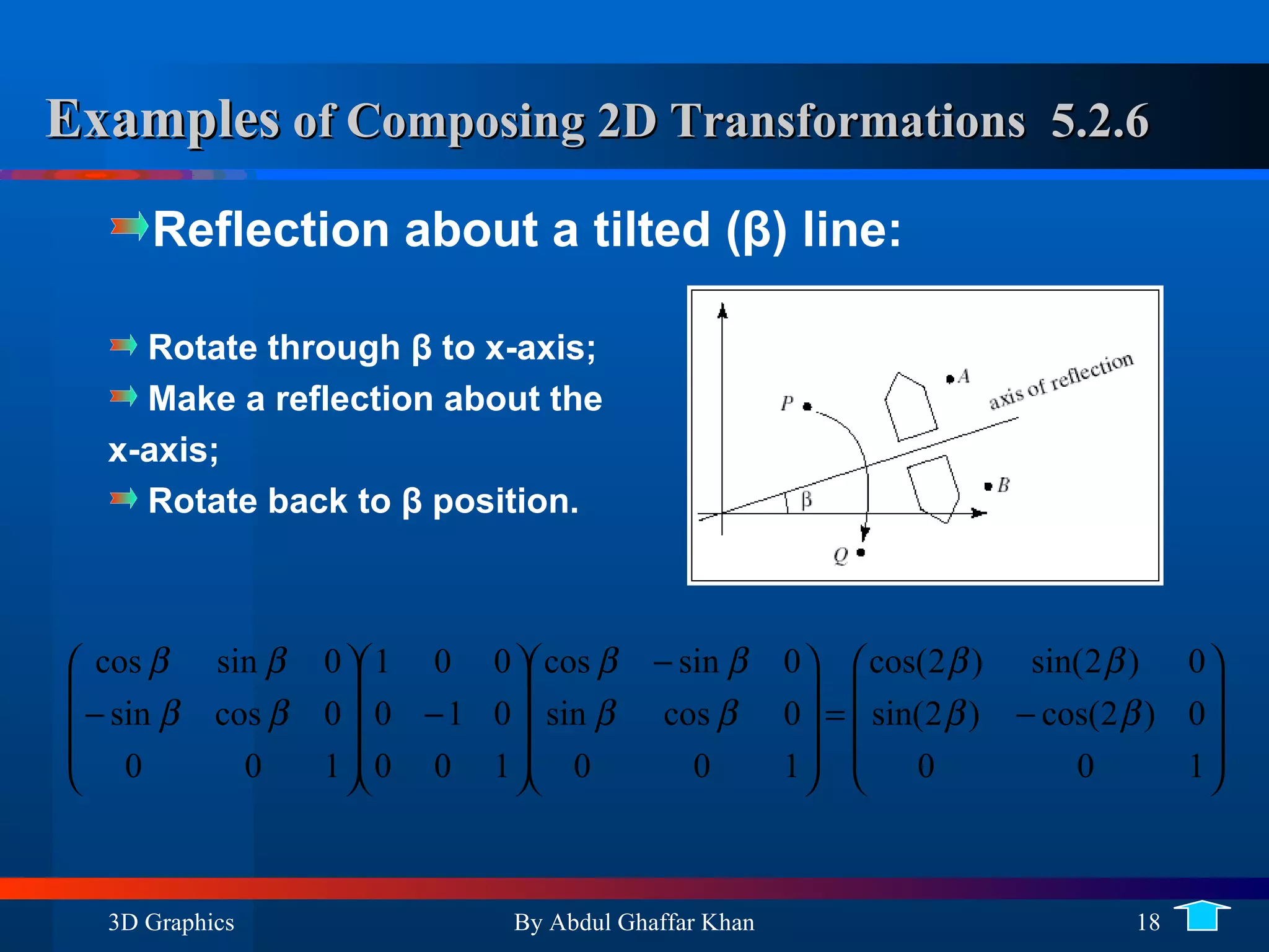 3 D Graphics | PPT | 3-D Graphics | Computer Software and Applications
